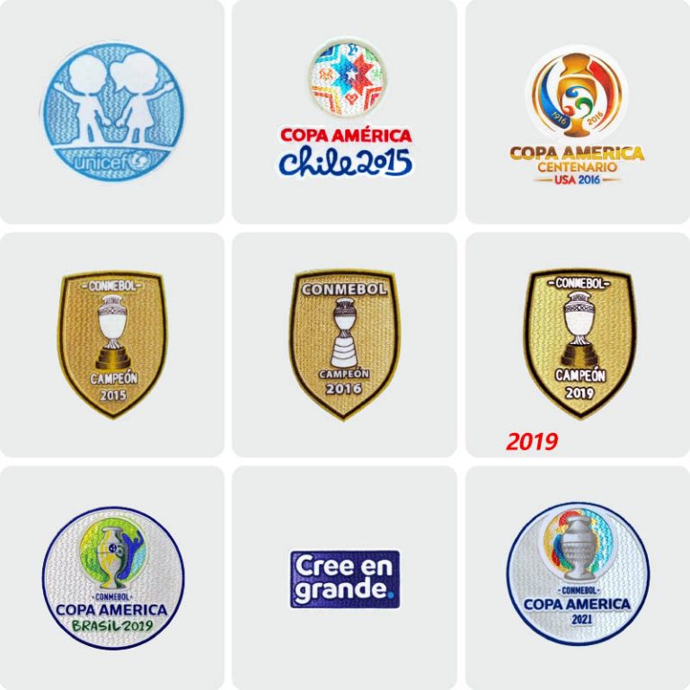 Brazil Football Patch Argentina 2021 Copa América Patch Uruguay Team ...